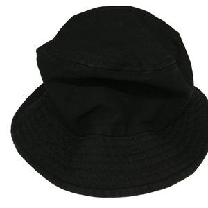 Accessories | Bucket Ocean Wave Hat Black Embroidered New | Poshmark